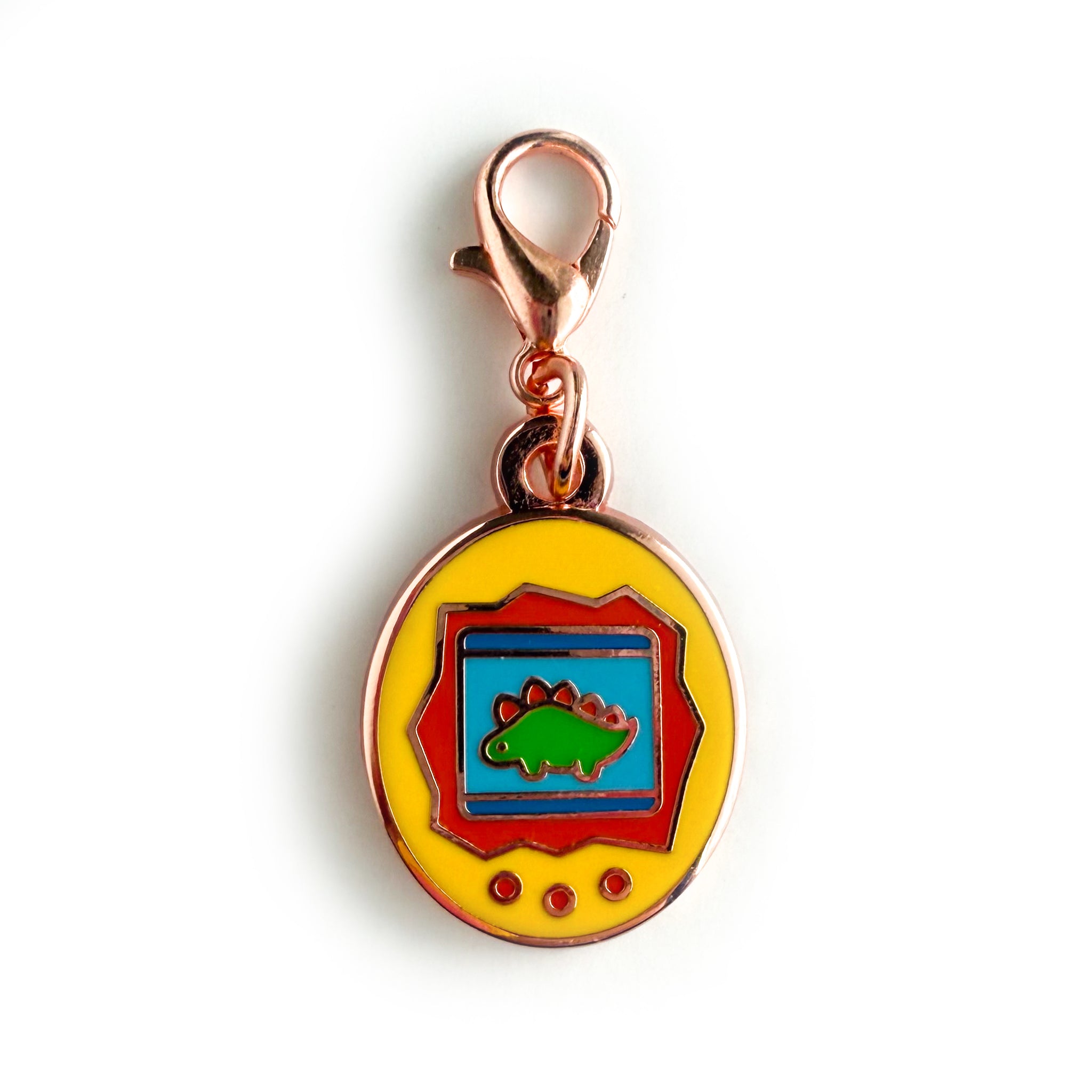 Dino Virtual Pet Charm – Kitty With A Cupcake