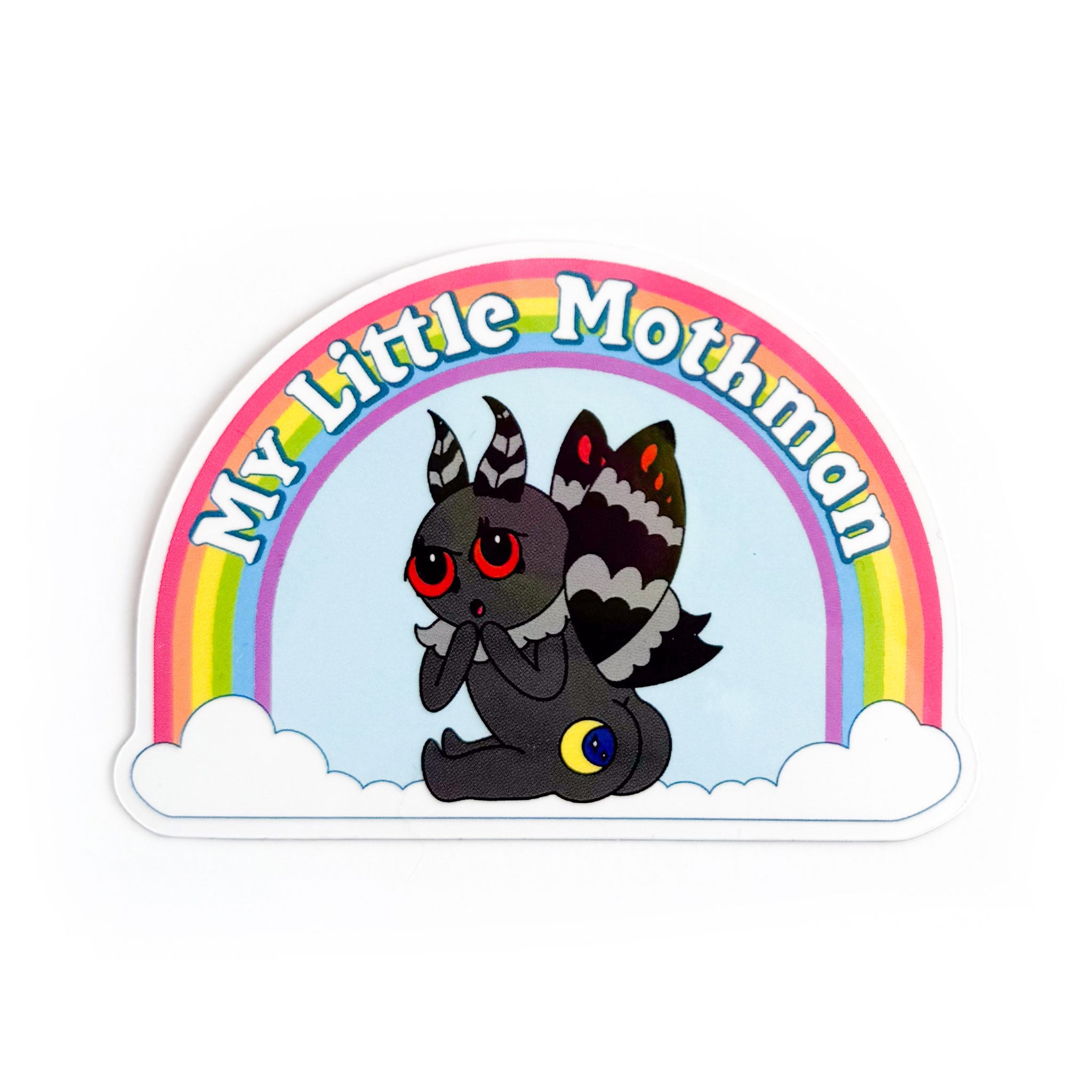My Little Mothman Sticker – Kitty With A Cupcake