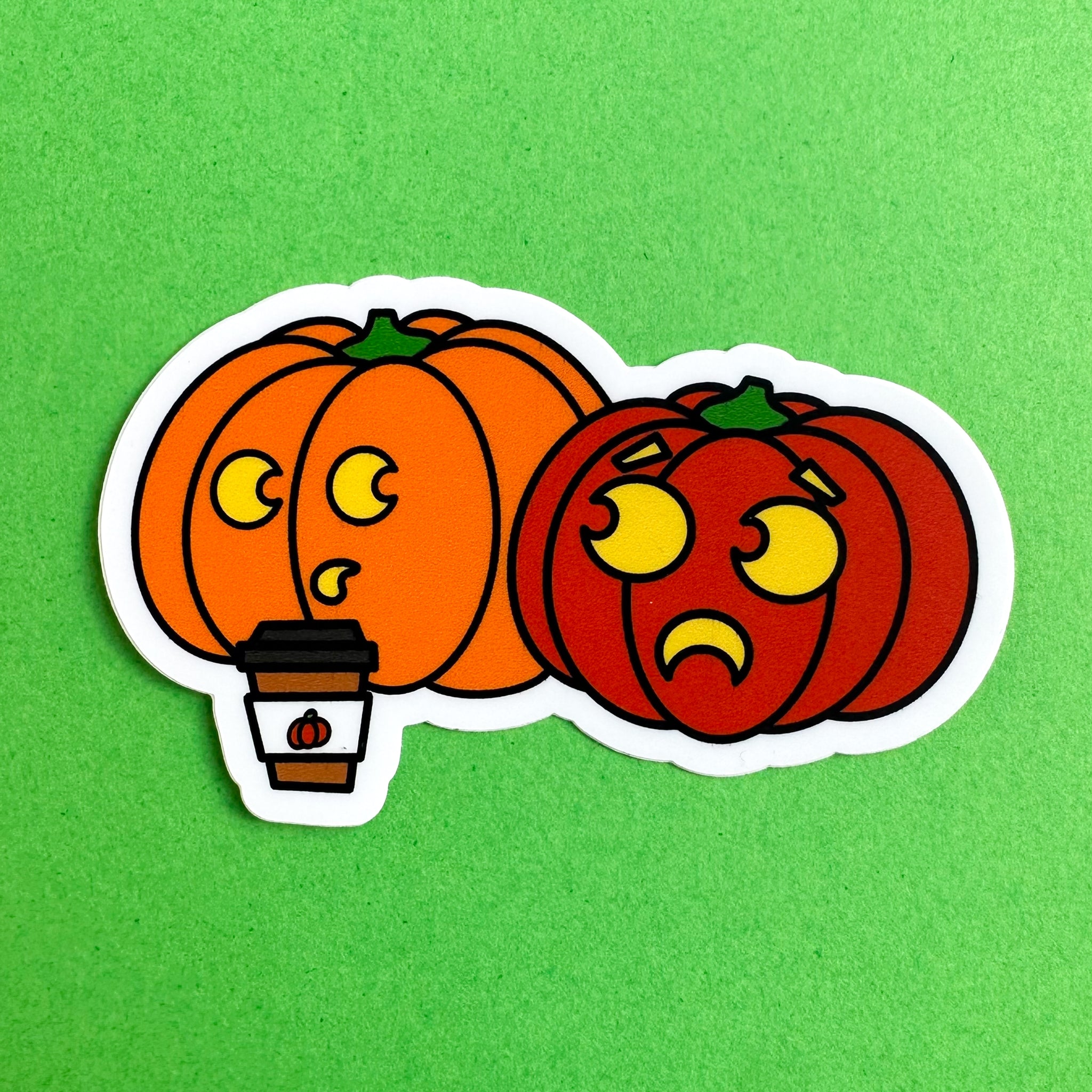 Spicy Pumpkins Sticker – Kitty With A Cupcake
